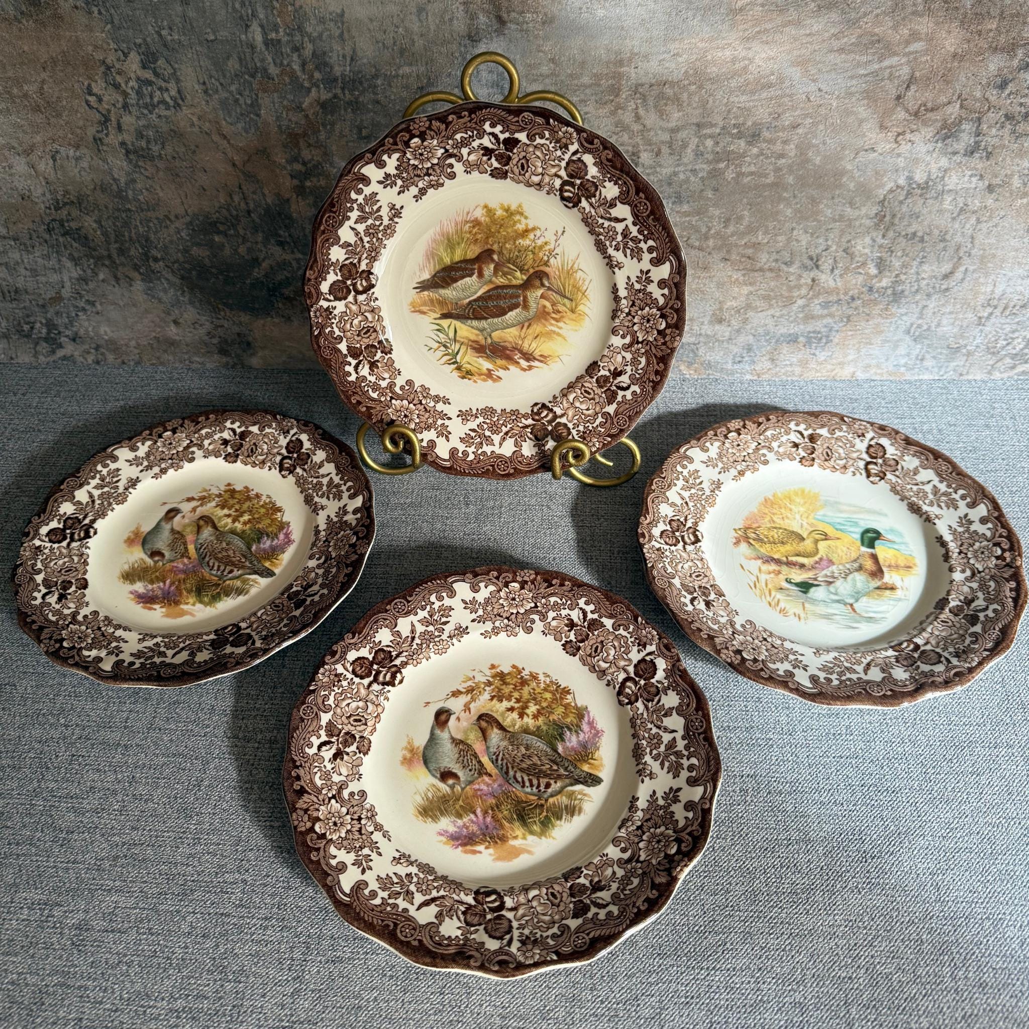 Vintage Palissy “game Bird Series” by Royal Worcester | Decorative ...