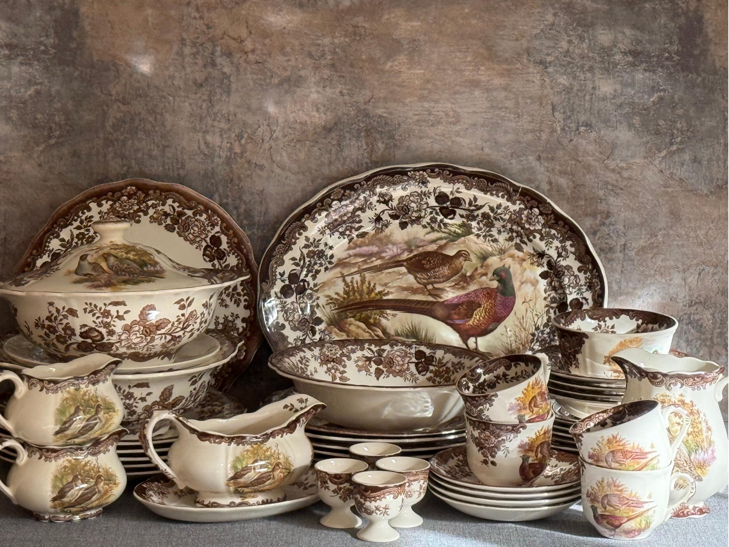 Vintage Palissy “game Bird Series” by Royal Worcester | Decorative ...