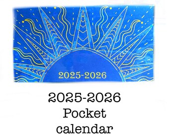 Pocket Calendars - Etsy
