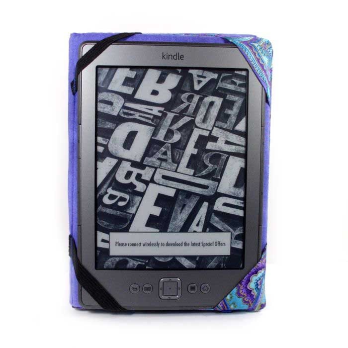 Kindle Cover Made to Order Purple Paisley Kindle | Etsy