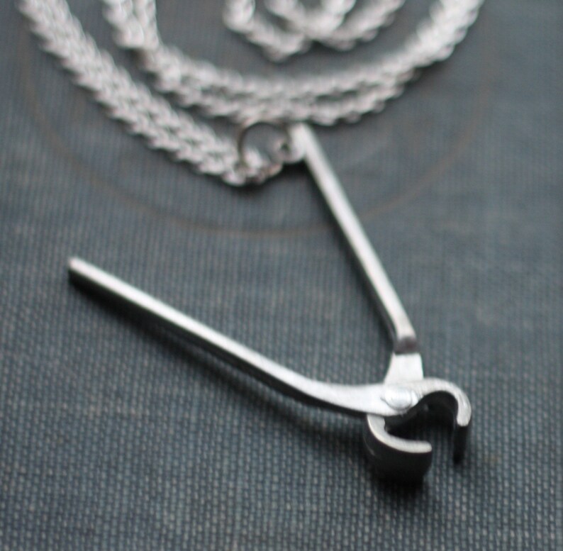 Pliers Hardware Handyman Tool Necklace - Etsy