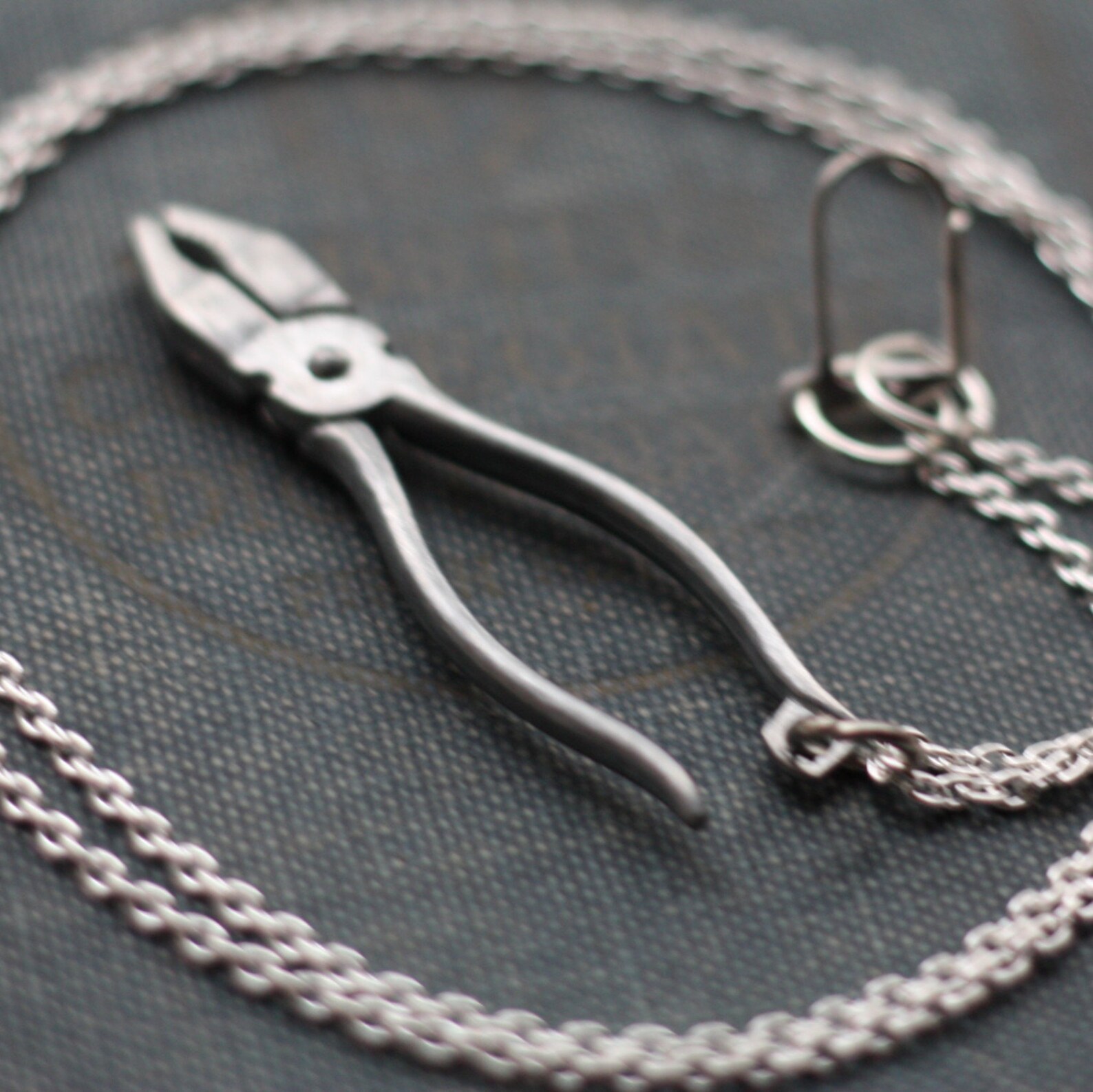 Pliers Hardware Handyman Tool Necklace - Etsy