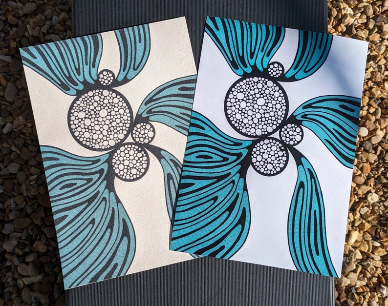 Abstract Art Art Print Bold Design Maximalist Posca Marker Drawing ...