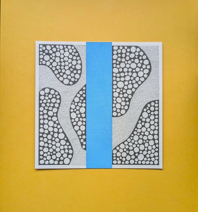 Abstract Art Bold Design Maximalist Posca Marker Drawing Original ...