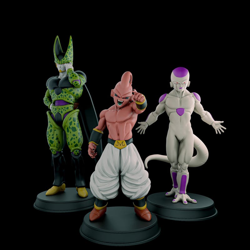 Cell Dragon Ball Stl - Etsy