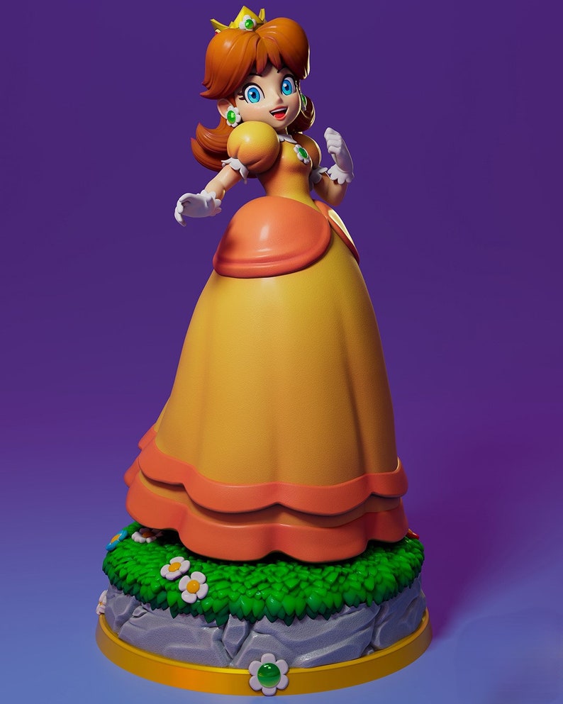 Stl Princess Daisy - Etsy