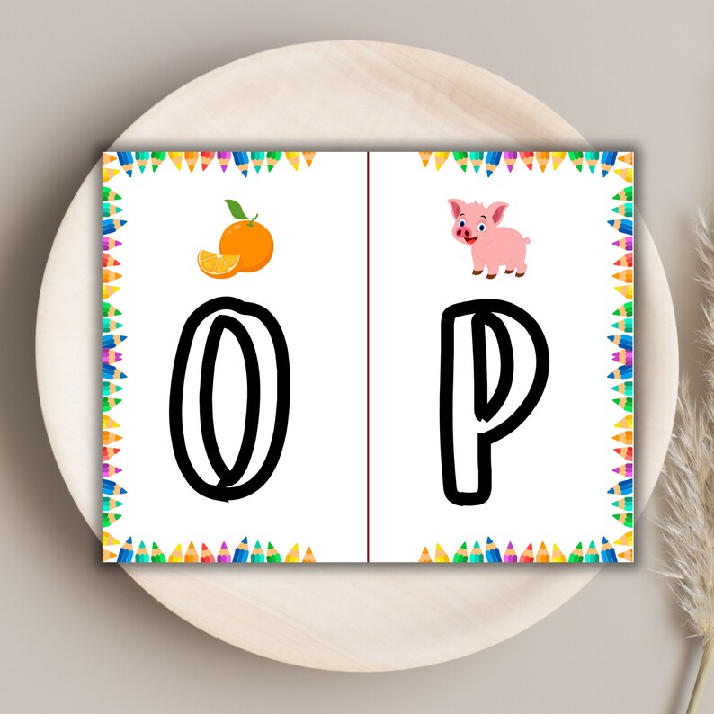 ABC Flash Cards for Preschoolers and Kindergarteners- Alphabet ...