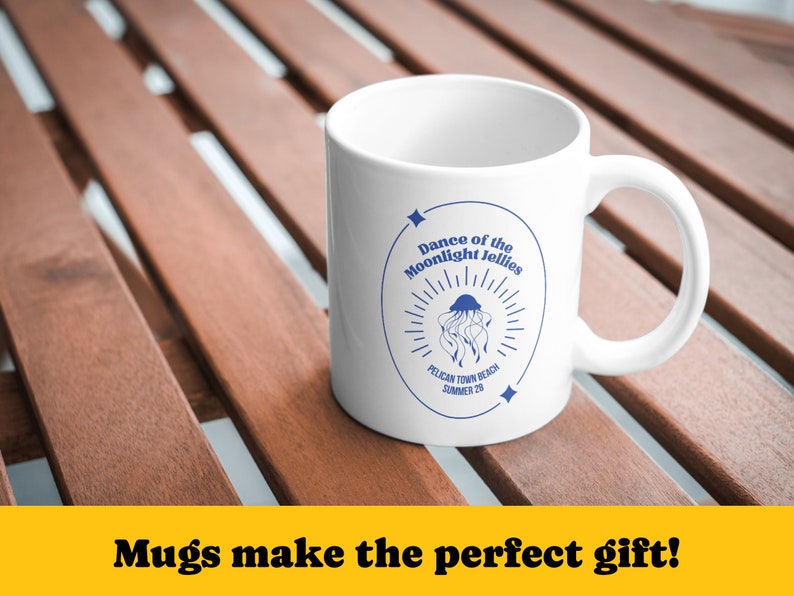 Dance of the Moonlight Jellies Festival Mug Unofficial Stardew SDV ...