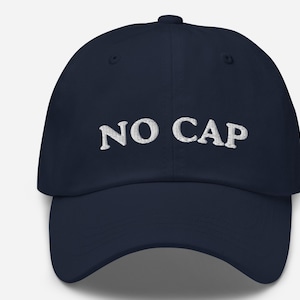 Funny Dad Hat No Cap Meme Gift Embroidered Baseball Cap Gen Z Humor ...