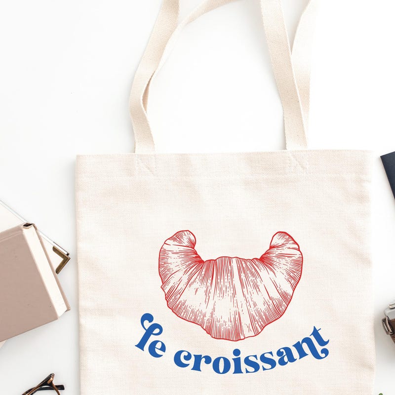 French Tote Bag - Etsy