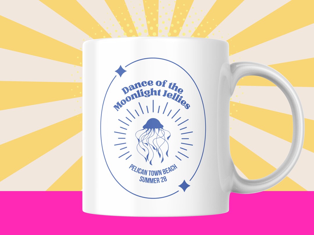 Dance of the Moonlight Jellies Festival Mug Unofficial Stardew SDV ...