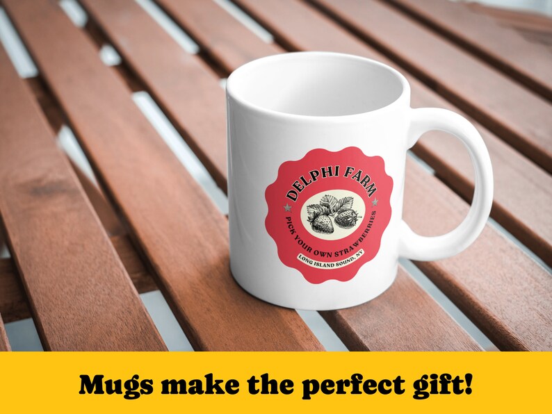 Delphi Strawberry Farm Mug Greek Mythology Mug Camp Half Blood Coffee ...