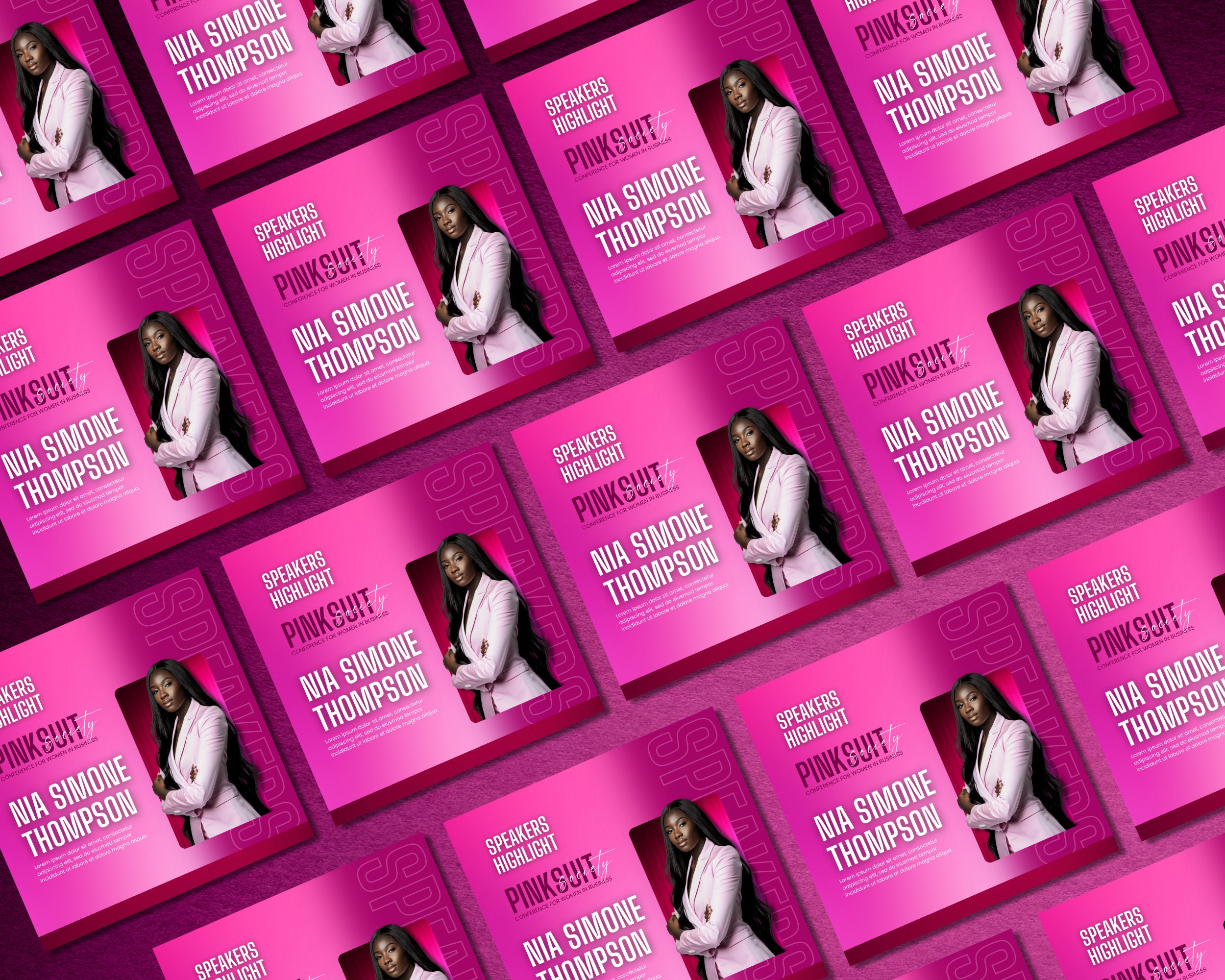 Speaker Highlights Flyer, Masterclass Template, Business Flyer ...