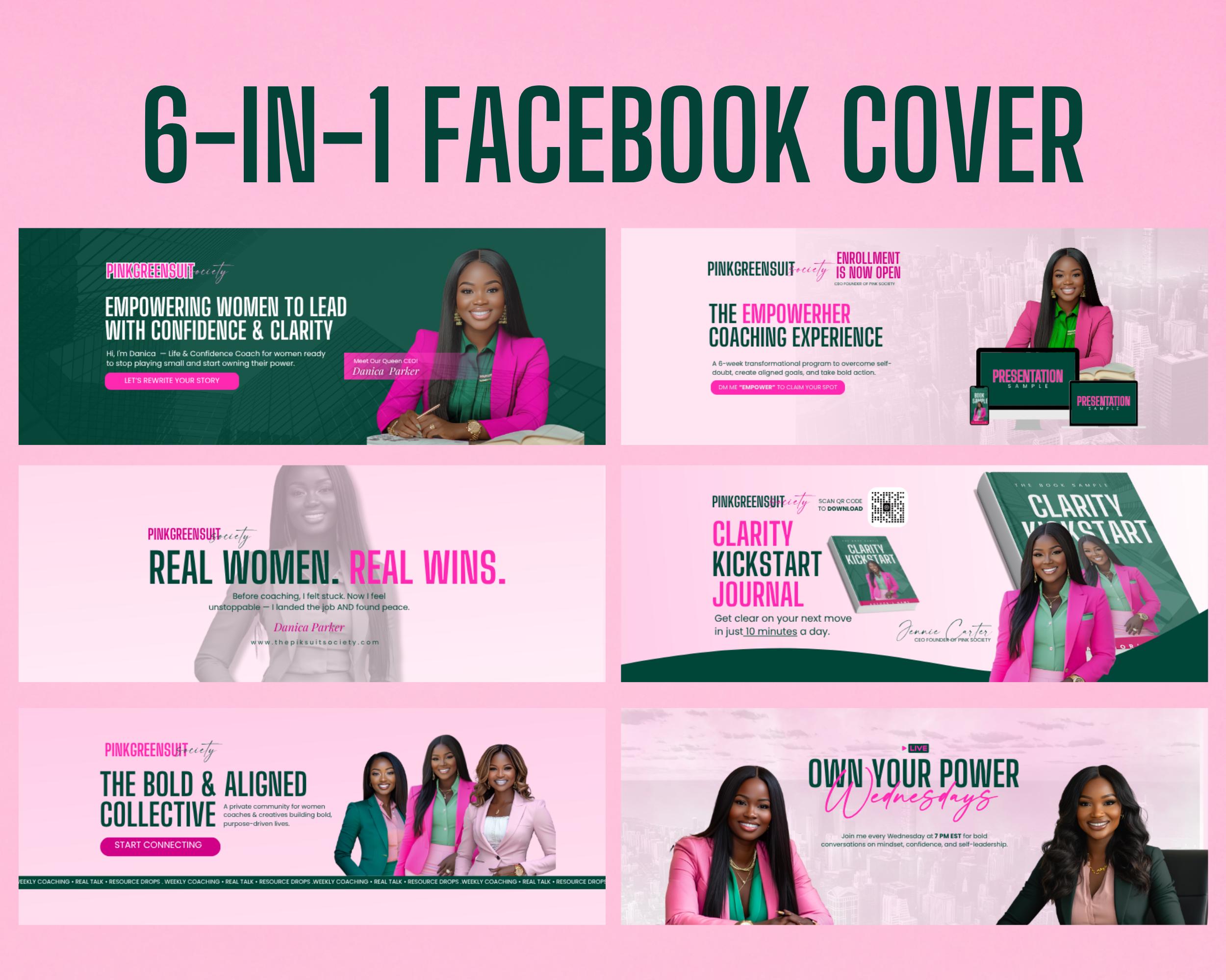 Facebook Cover Designs for Coaches | Customizable Canva Templates for ...