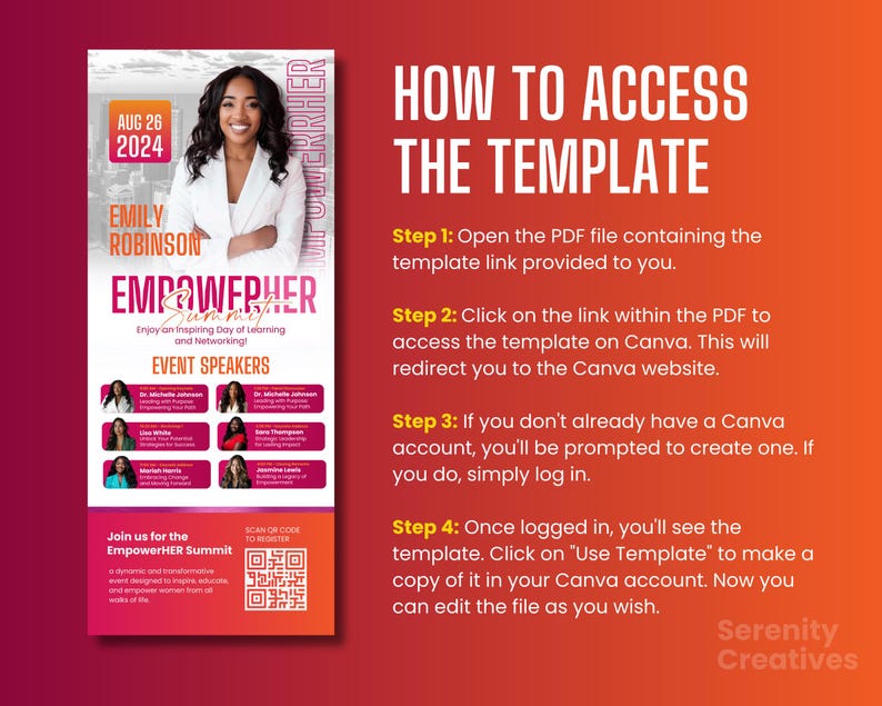 Custom Event Retractable Banner Template - DIY Design for Business ...