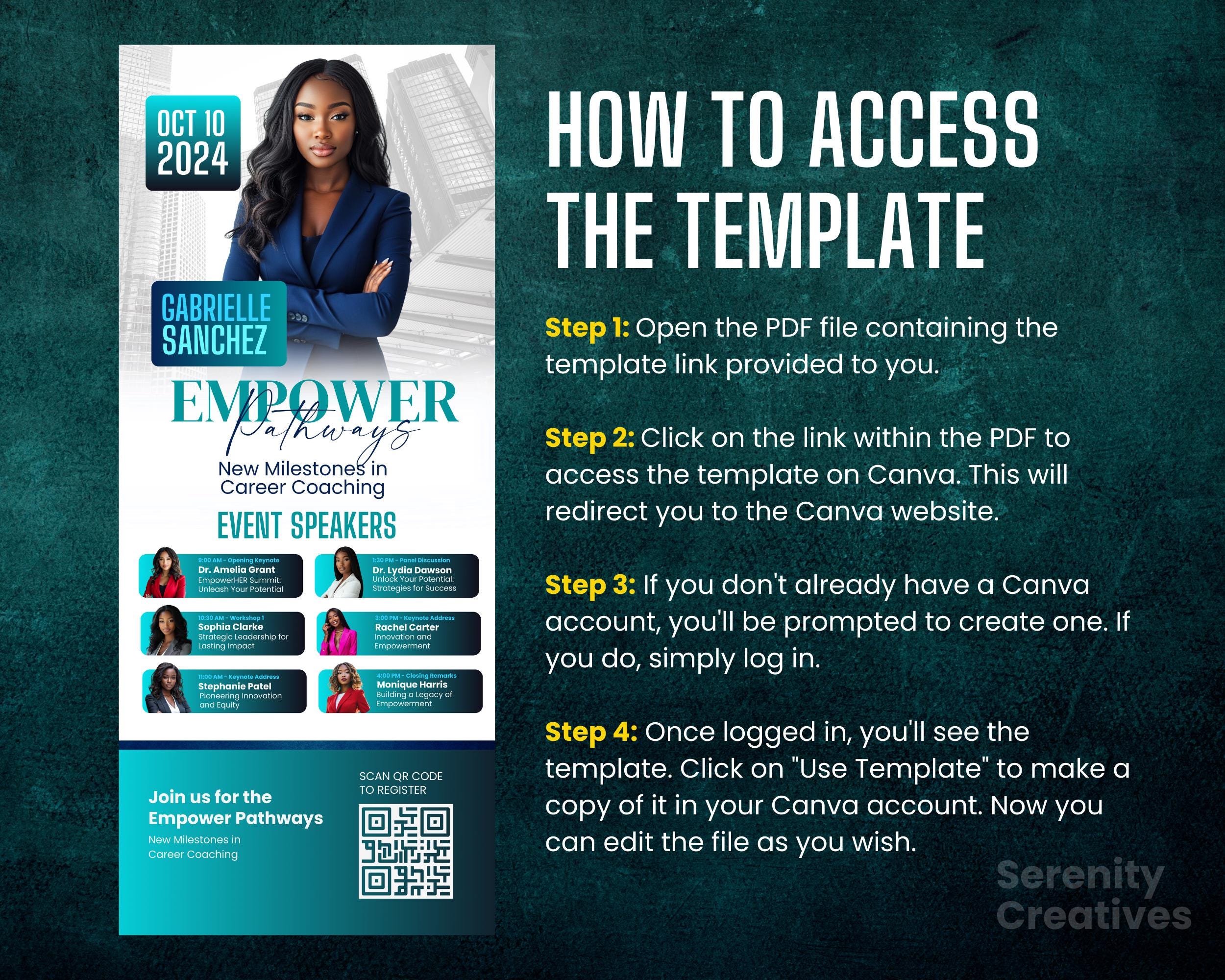 Custom Event Retractable Banner Template - DIY Design for Business ...