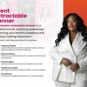 Custom Event Retractable Banner Template - DIY Design for Business ...