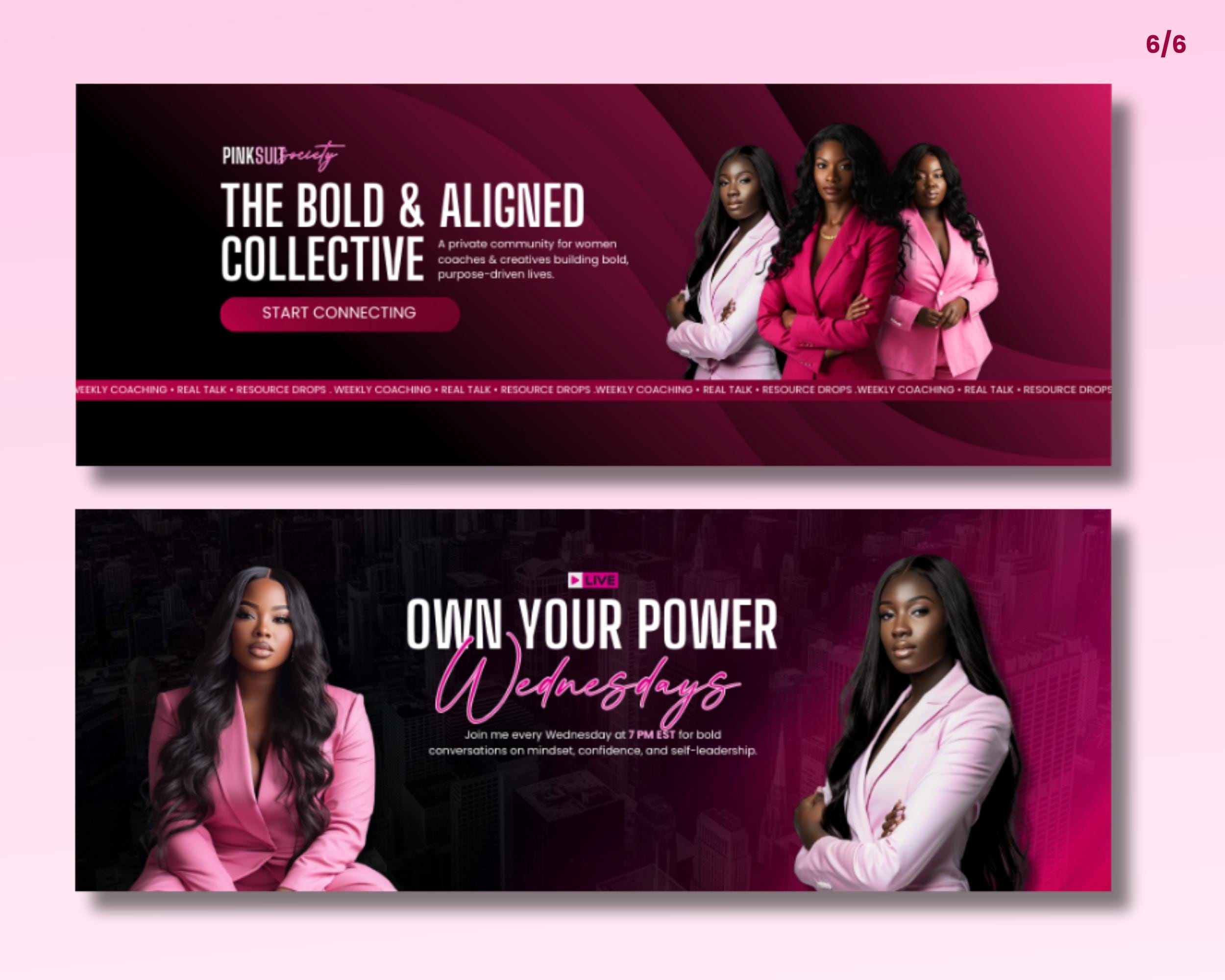 Coaching Facebook Cover Templates: Editable Canva Bundle (6-in-1 ...