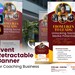 Luxury Retractable Banner for Coaching Business | Canva Editable - Etsy