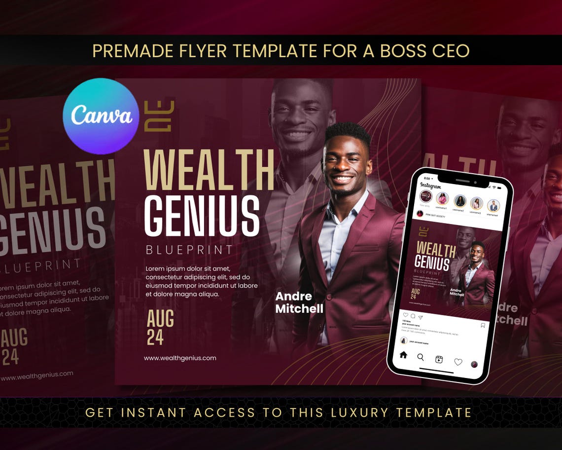 Speaking Promo Flyer, Conference Flyer, Business Event Flyer, Summit ...