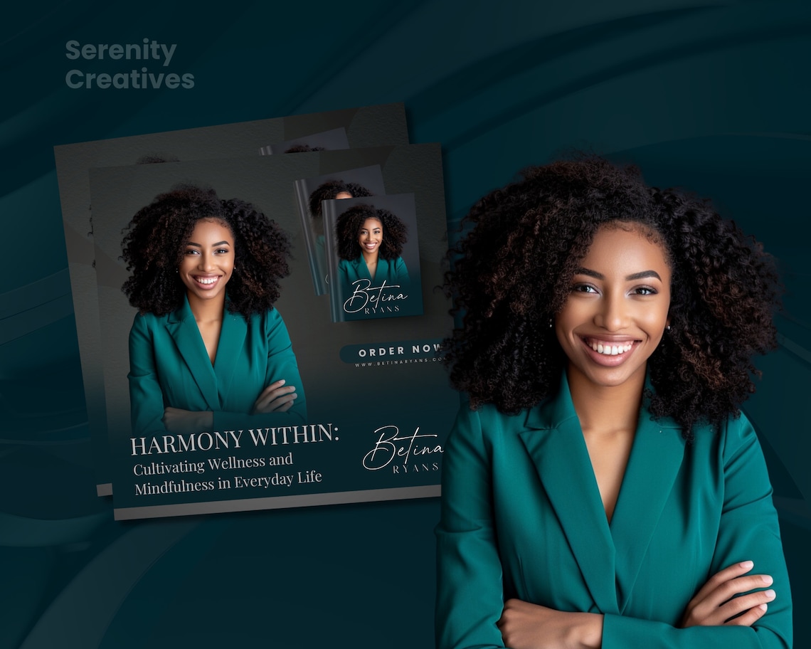 Wellness Book Flyer, Mindset Improvement Guide, Personal Growth Flyer ...