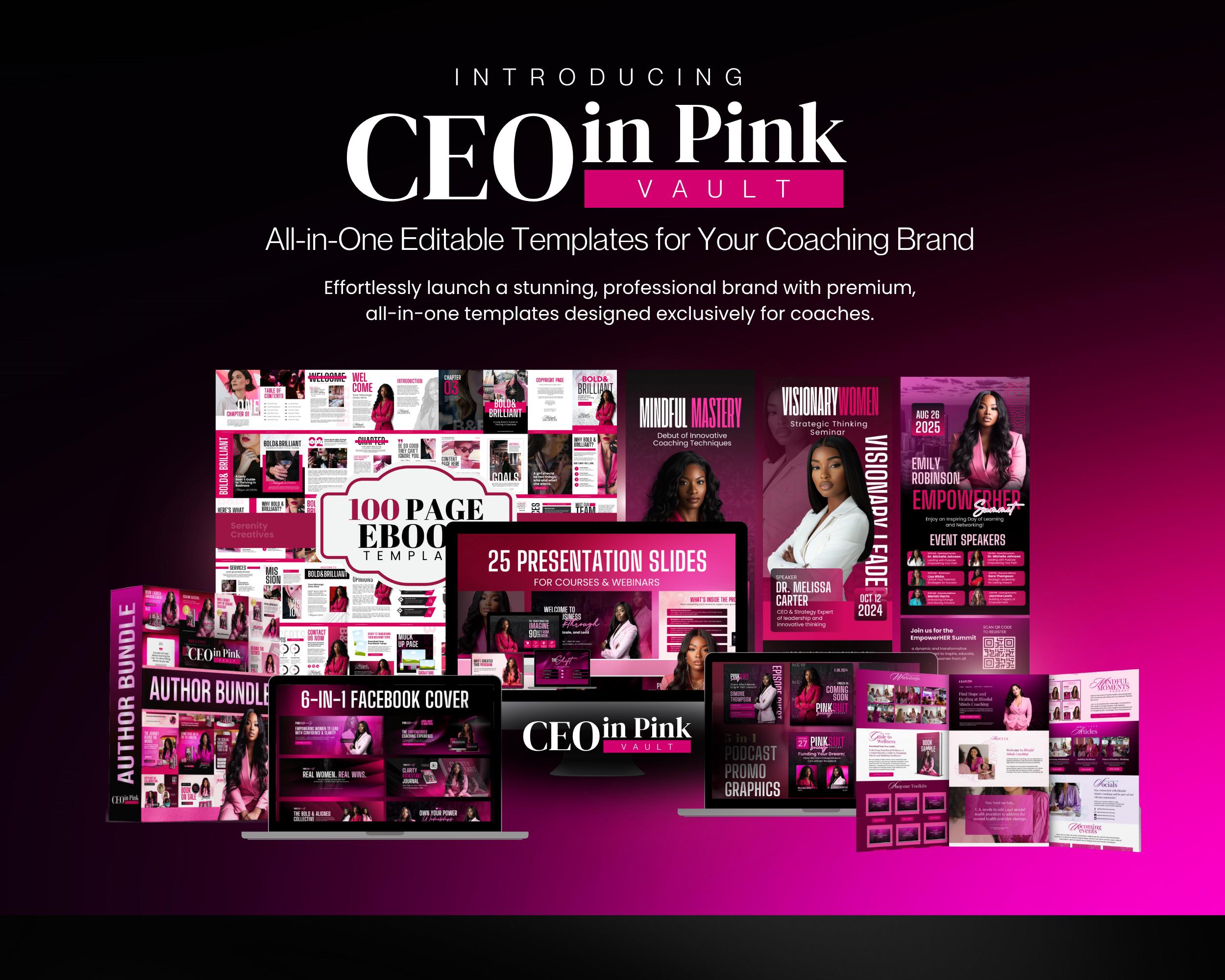 Women’s Coaching Template Bundle - Etsy