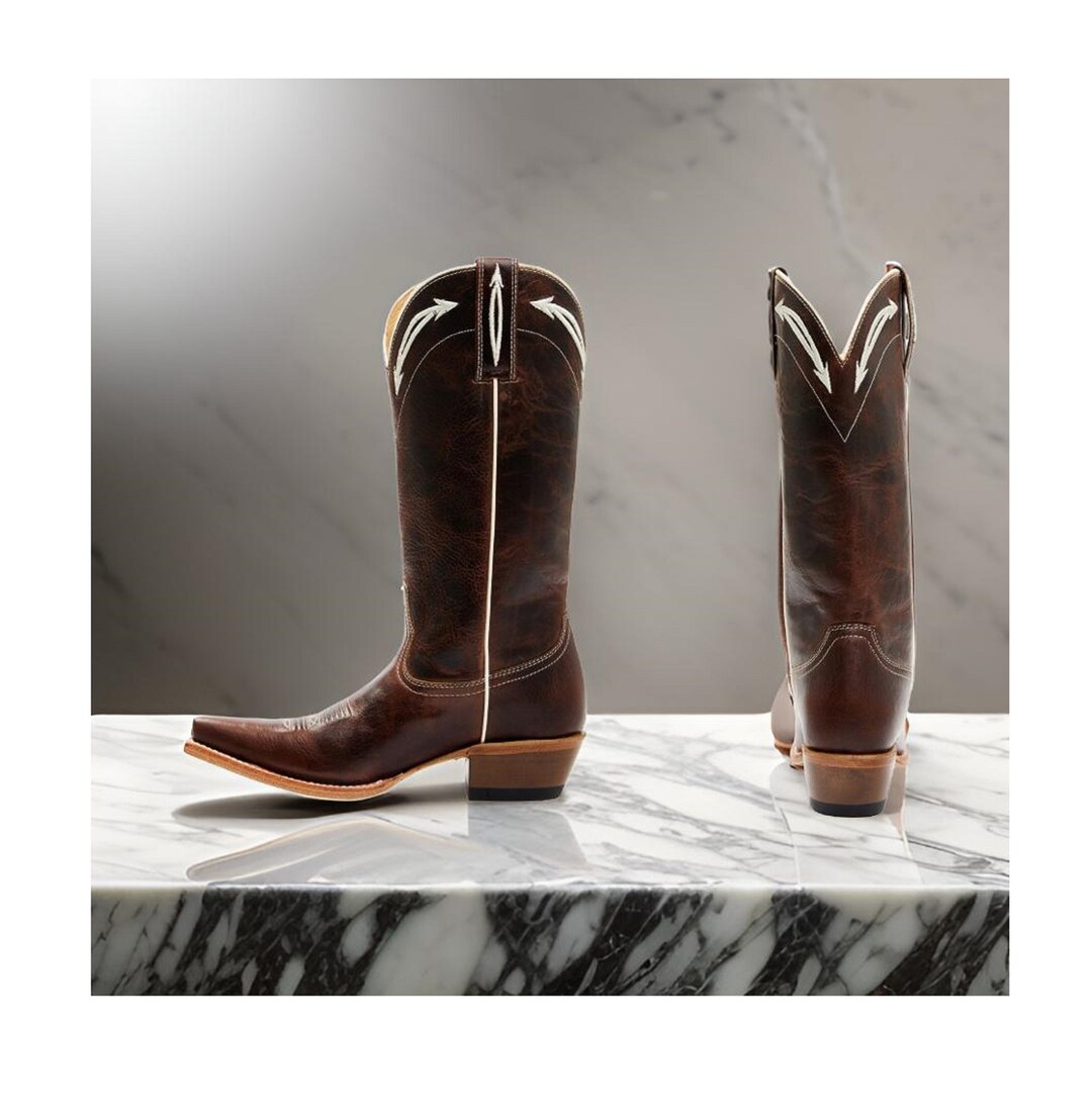 Rustic Western Charm Womens Broken Arrow Snip Toe Boots medium Sizes - Etsy