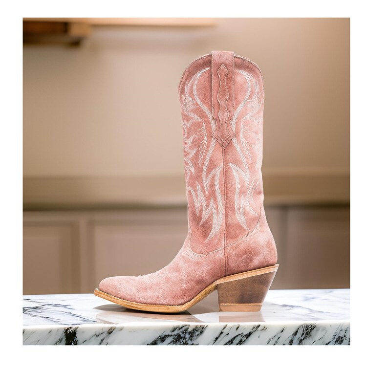 Elegance and Sophistication With Blush Charmed Life Pointed Toe Western ...