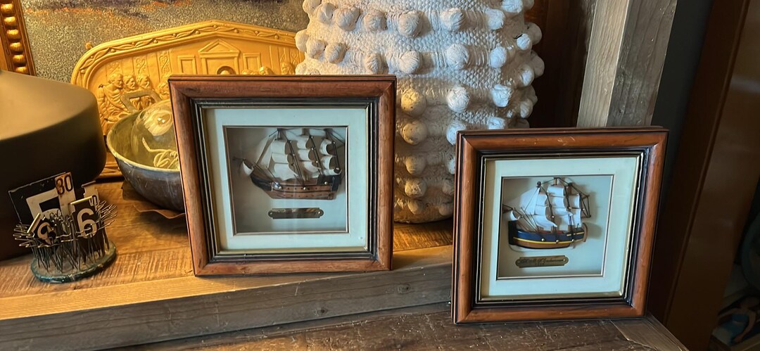 Vintage Shadow Box Set - Etsy