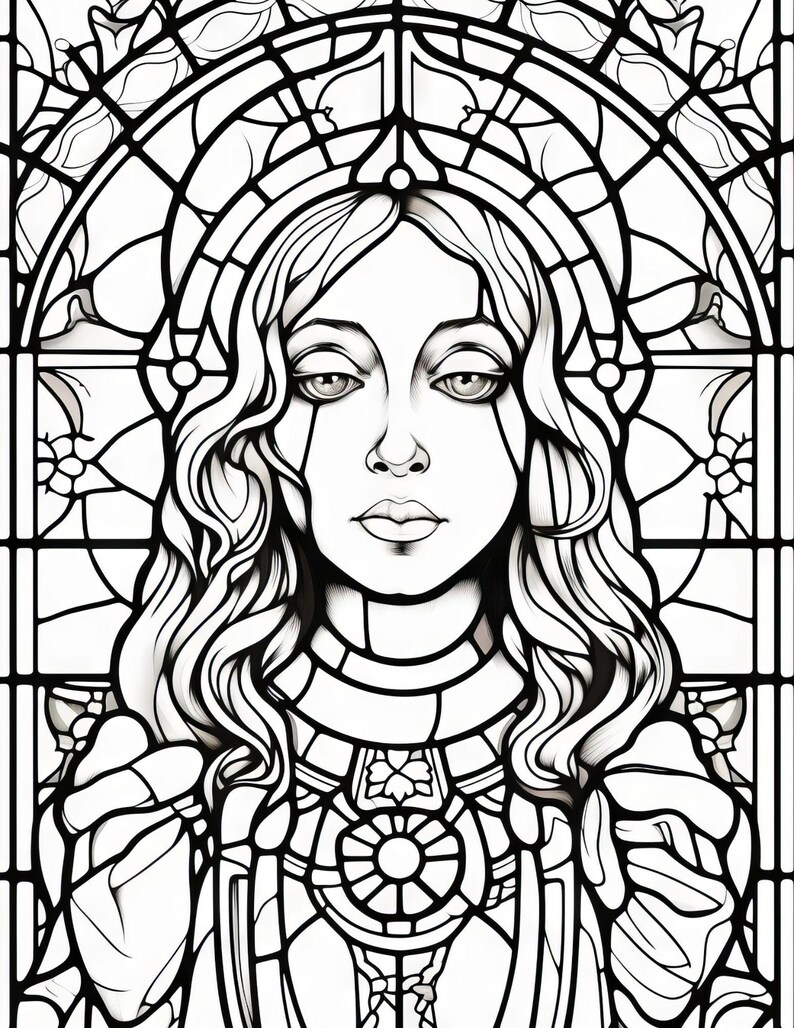 Window Women Coloring Book Vol. 3 - Etsy