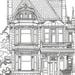 Townhouse Coloring Book - Etsy