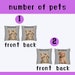 Personalized Pet Pillow | Custom Cat/dog Photo | Custom Name | Photo ...