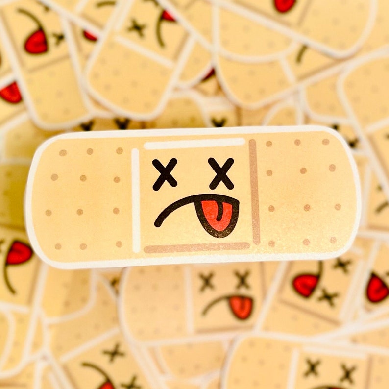 Boo-boo Sticker | Vinyl Sticker - Etsy
