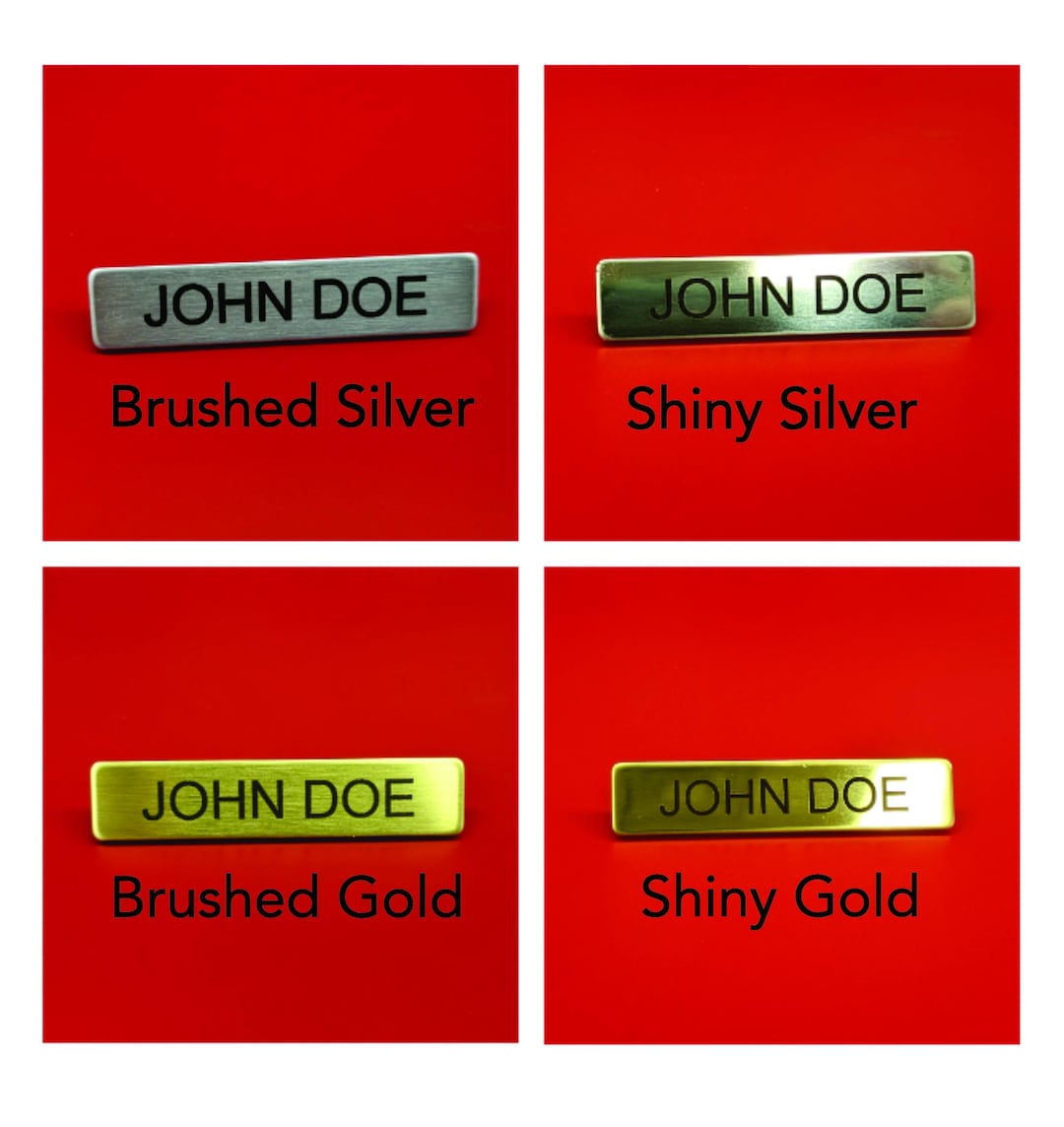 Police Name Tags - Etsy
