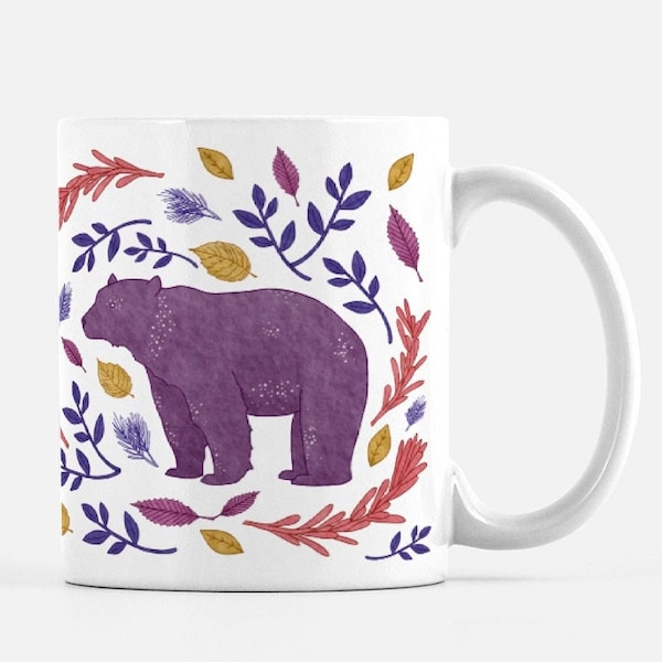 Bear Coffee Mug - Etsy