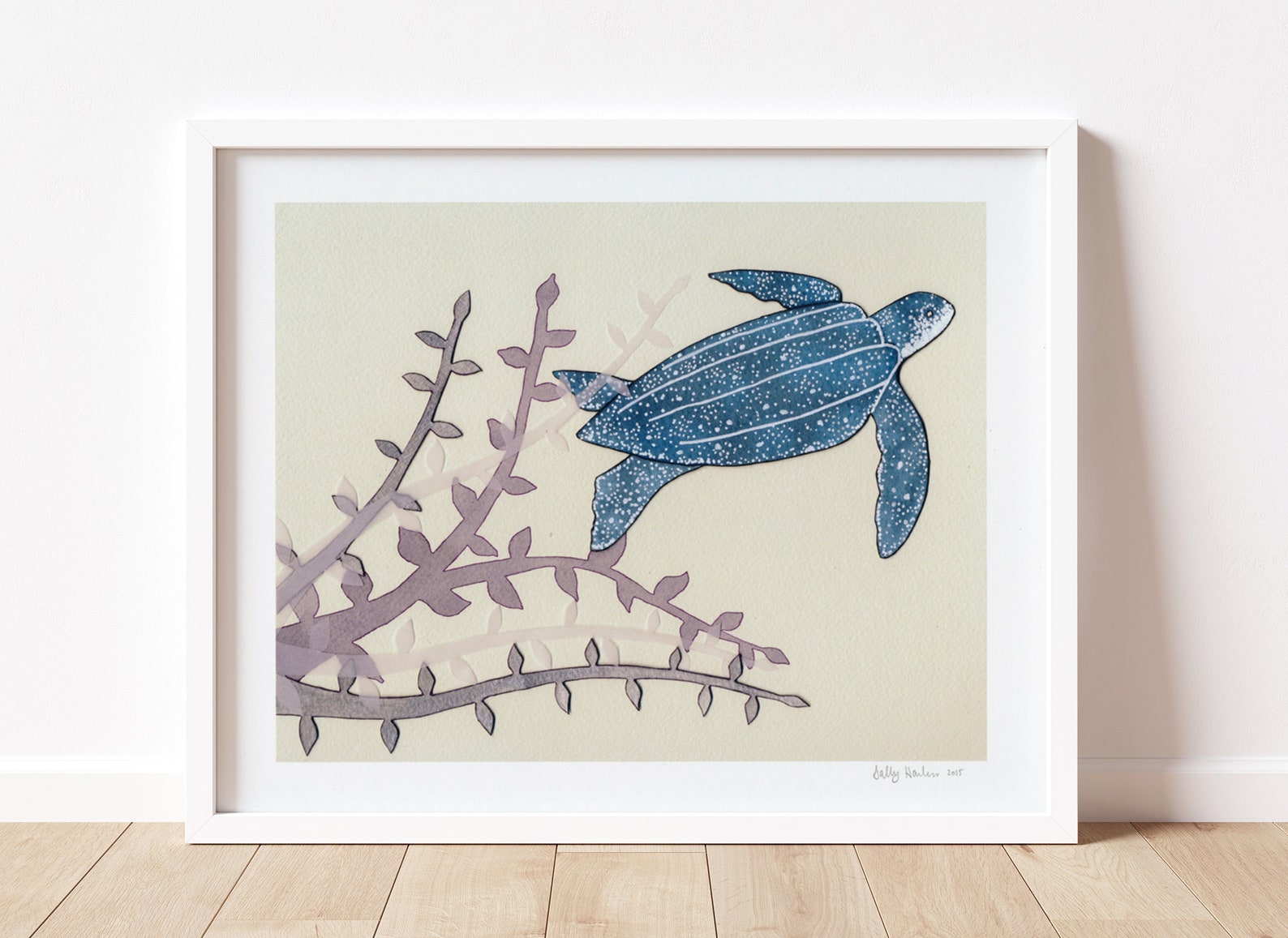 Departure Leatherback Sea Turtle Print Unframed - Etsy