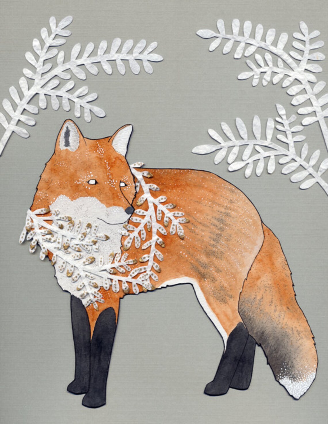 Royal Red Fox Print, Unframed - Etsy