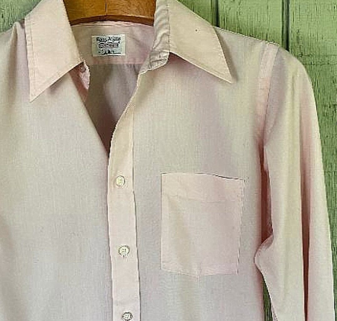 60s Vintage John Weitz for Roos Atkins EXCELLO Dacron Polyester Long ...