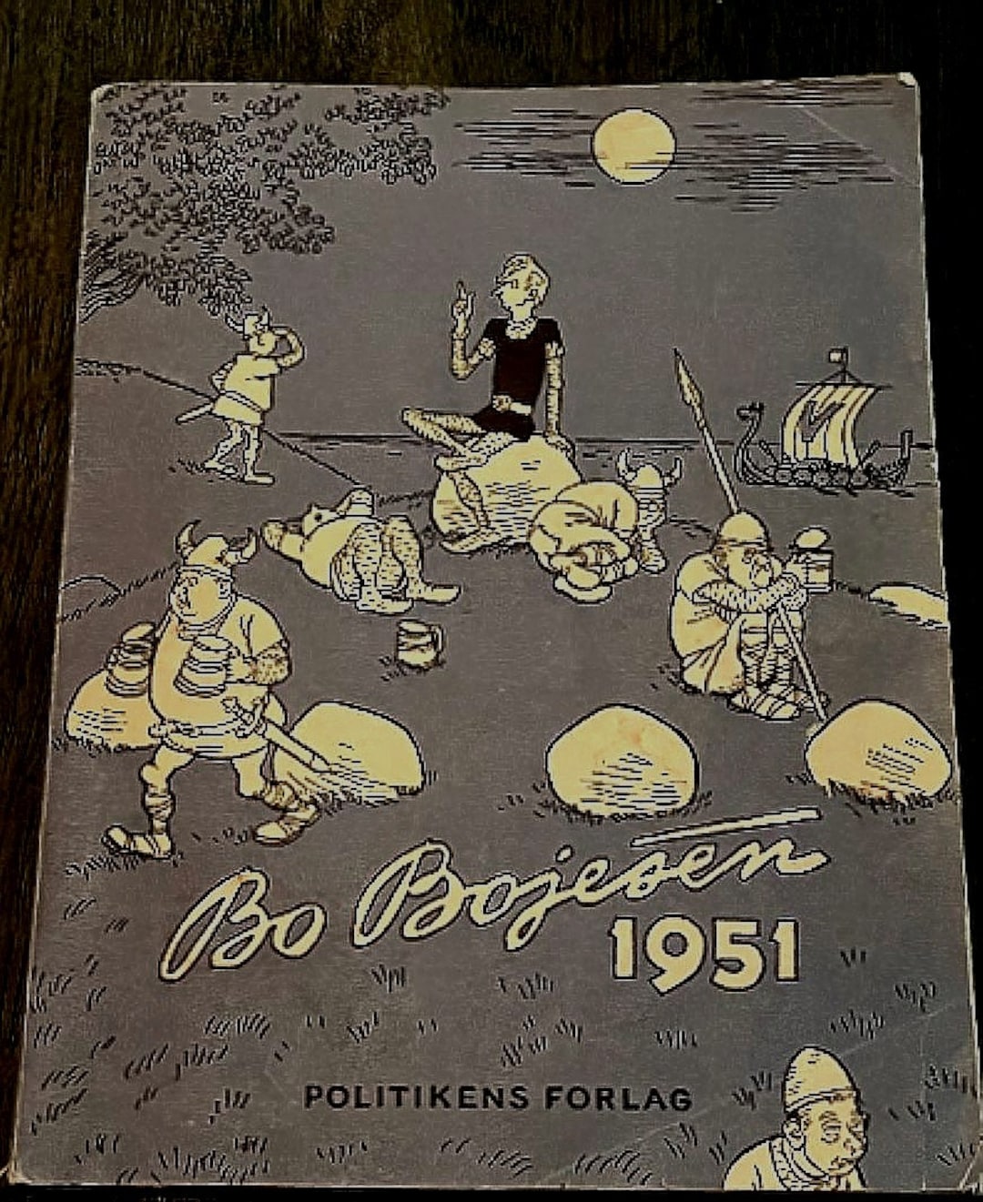 50s Political Cartoons Bo Bojesen 1951 Denmark Danish Comic Strip Book ...