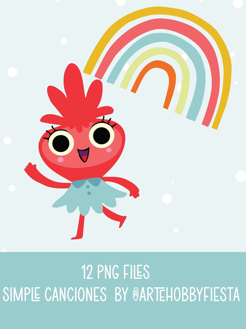 Clipart Simple Songs Song Characters Png - Etsy