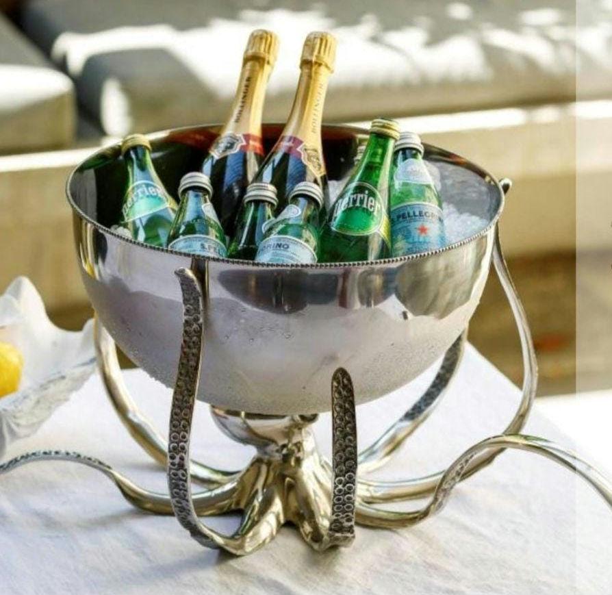 Octupus Pedestal for Champagne Bucket /wine Cooler not Included - Etsy