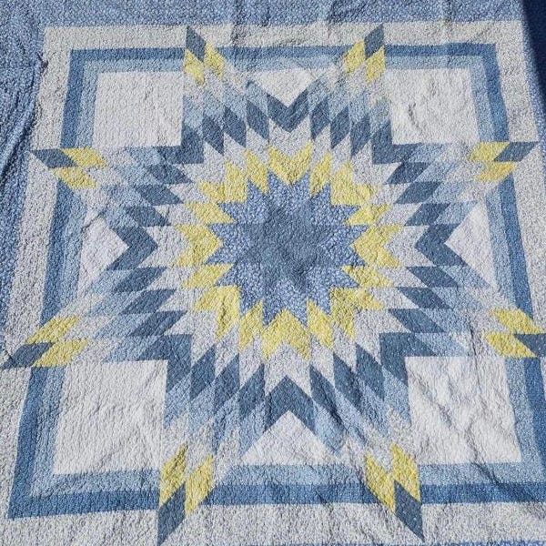Texas Star Quilt Pattern - Etsy