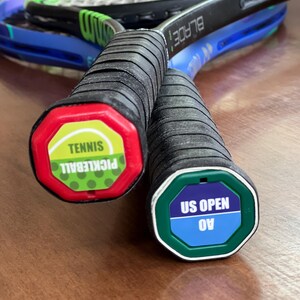 Tennis Racket Butts (toss Spinners) — 8 Stickers per Sheet! - Etsy