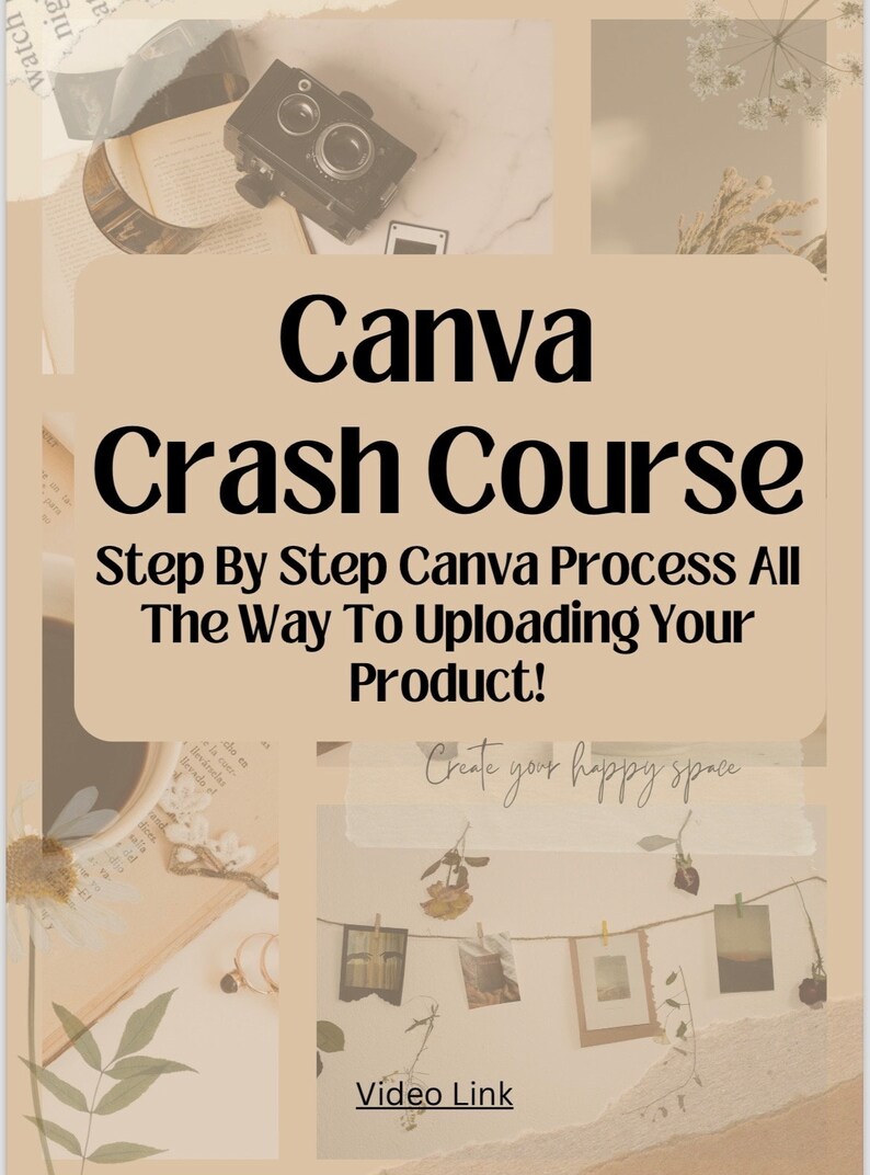 Canva Crash Course - Etsy