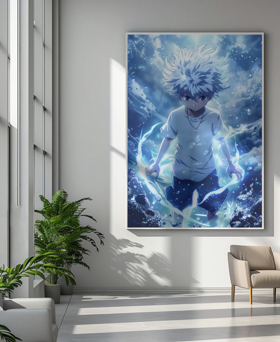 Kids Wall Decor, Anime Inspired Printable Wall Art, Anime, Manga Wall ...