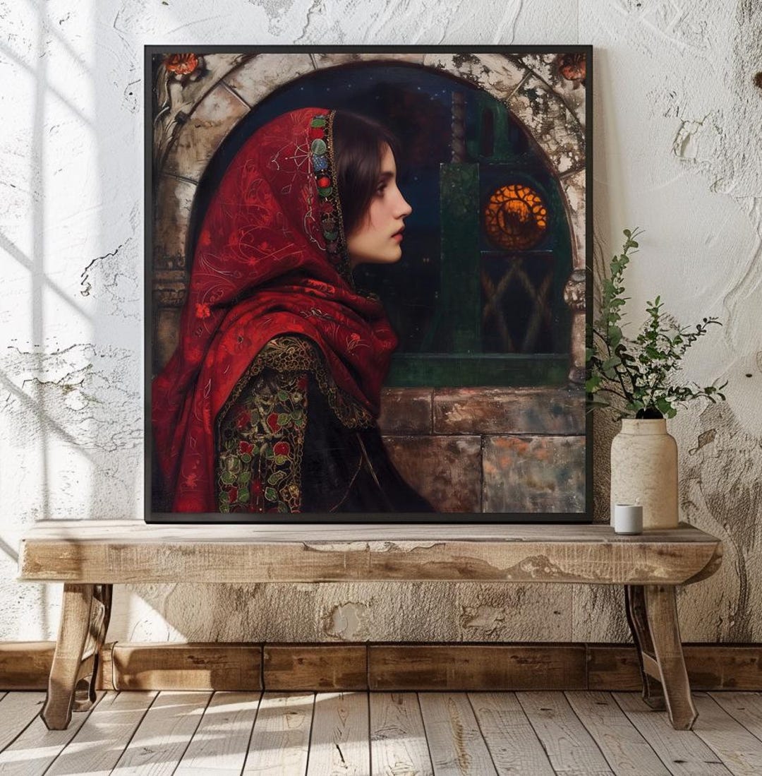 Praying by Emile Corsi постер для печати - Etsy