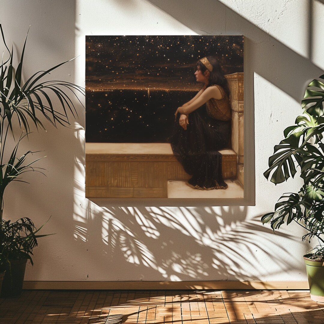 Gold of the Night by Emile Corsi постер для печати - Etsy