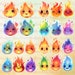 Fire Clipart Bundle of 65, Cute Kawaii Fire Png, Flame Clipart Bundle ...