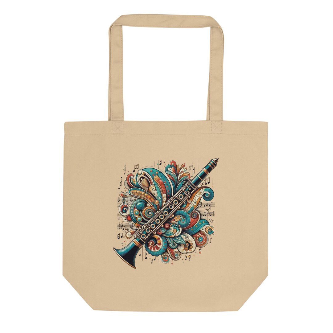 Clarinet Eco Tote Bag | Marching Band Fan Gear & Family or Coach Gift ...