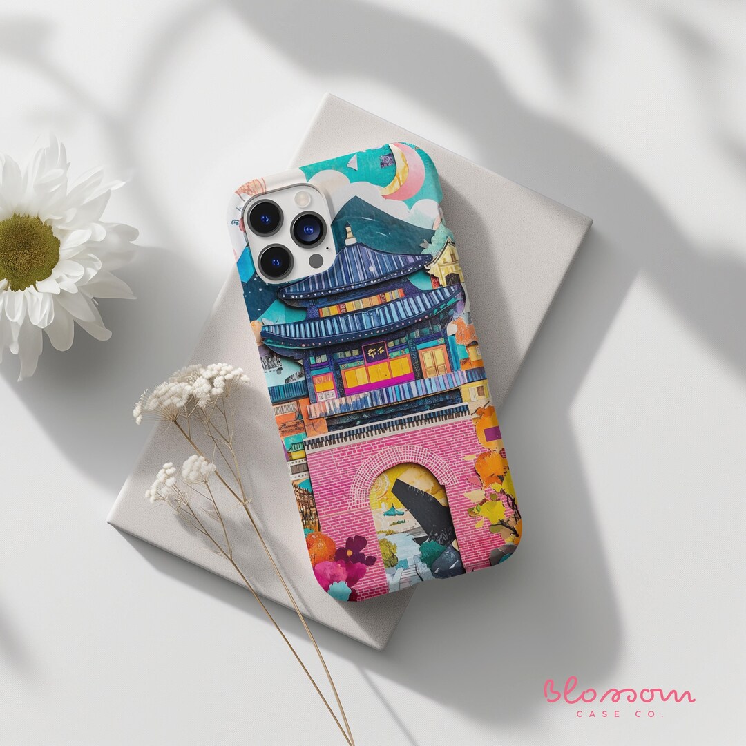 Korean Theme Collage Phone Case Aesthetic Phone Case iPhone 15 14 13 12 ...